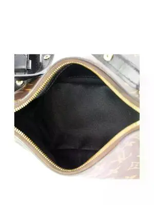 LOUIS VUITTON Monogram Empreinte Leather Boulogne Nm Shoulder Bag - Brown
