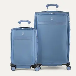 TRAVELPRO Versapack+ Softside 21" Carry-on & 29" Large Checked Spinner Luggage Set - Elemental Blue