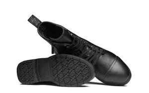XENA WORKWEAR Spice Steel Toe Lace Up Zip Safety Boot - Black