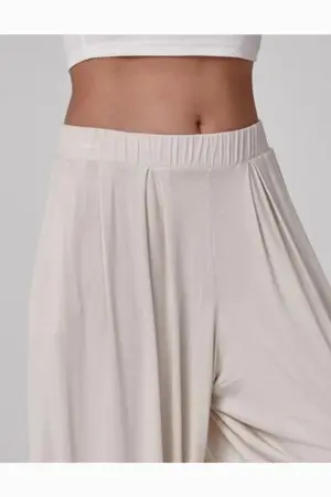 FOREVER & ALWAYS Seralya Lightweight Modal Lounge Pants - Beige