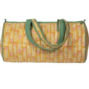 DANICA BRANDS Venus Block Print Weekender Bag