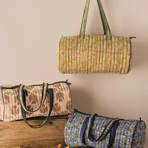 DANICA BRANDS Venus Block Print Weekender Bag