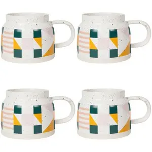 DANICA BRANDS Formation Sequenceset Of 4 - Multicolor