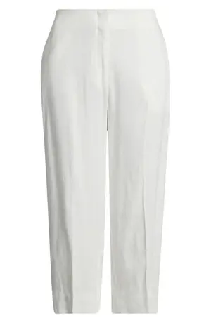 Theory Slit Capri Pants - Ivory