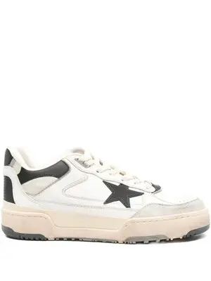 GOLDEN GOOSE Forty2 Leather Sneakers - White