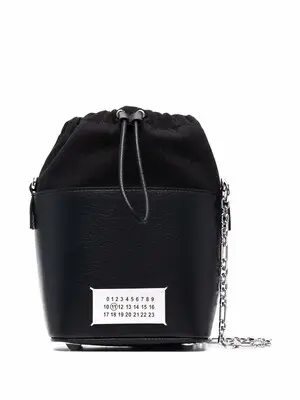 MAISON MARGIELA 5ac" Bucket Bag - Black