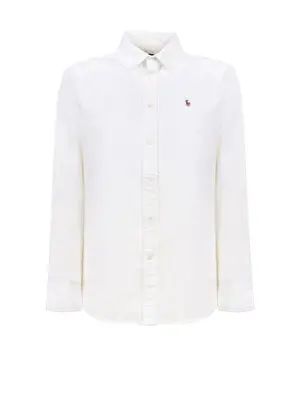 Polo Ralph Lauren Slim Fit Oxford Shirt - White