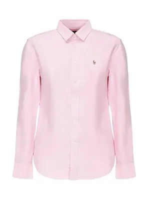 Polo Ralph Lauren Slim Fit Oxford Shirt - Pink