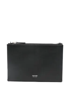 TOM FORD Supple Grain Leather Wallet - Black