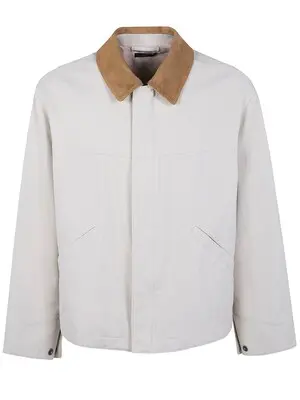 TOM FORD Cotton Canvas Wr Workwear Jacket - White