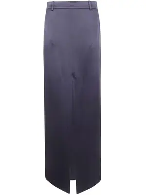 TOM FORD Crepe Envers Satin Tailored Skirt