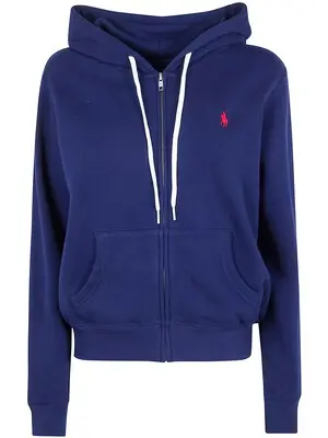 Polo Ralph Lauren Full Zip Hooded Sweatshirt - Blue