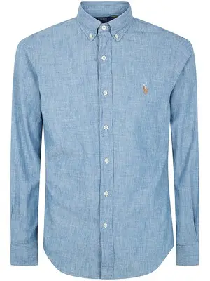 Polo Ralph Lauren Long Sleeves Sport Shirt - Blue