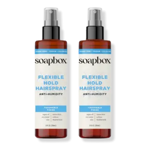 SOAPBOX Anti-humidity Flexible Hold Hairspray 2-pack - One-color