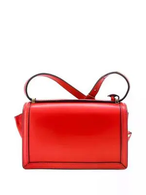 Loewe Barcelona Shoulder Bag In Leather - Red