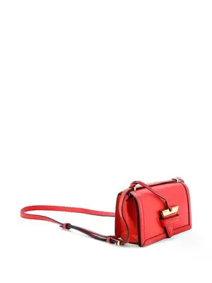Loewe Barcelona Shoulder Bag In Leather - Red