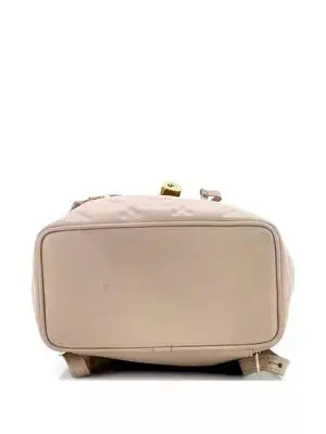 LOUIS VUITTON Coussin Monogram Embossed Lambskin Pm Backpack