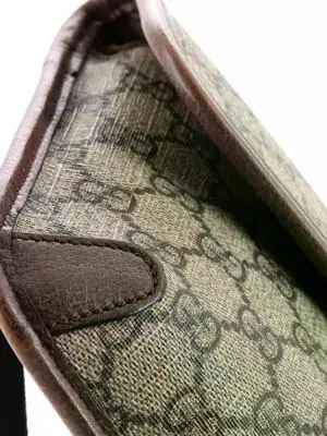 Gucci Neo Vintage Gg Coated Canvas Belt Bag - Brown
