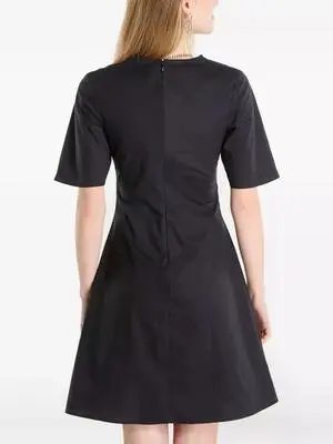 SAMSOE SAMSOE Sabrooke Mini Dress With V-neck And Ruched Detailing