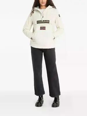 NAPAPIJRI Logo Patch Hooded Jacket