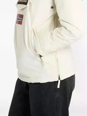 NAPAPIJRI Logo Patch Hooded Jacket