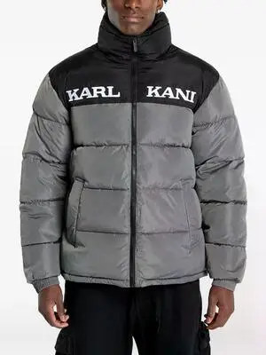 KARL KANI Padded Logo Jacket - Grey