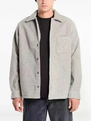 SAMSOE SAMSOE Button-fastening Pocket Overshirt