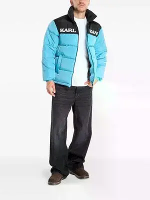 KARL KANI Padded Logo Jacket - Blue
