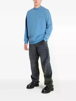 SAMSOE SAMSOE Logo Print Crewneck Sweatshirt