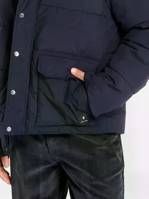 SAMSOE SAMSOE Padded Hooded Jacket With Logo Detail