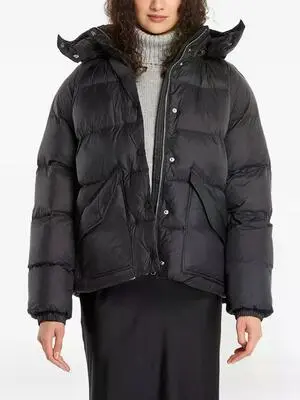 SAMSOE SAMSOE Quilted Padded Jacket With Drawstring Hood