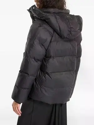 SAMSOE SAMSOE Quilted Padded Jacket With Drawstring Hood