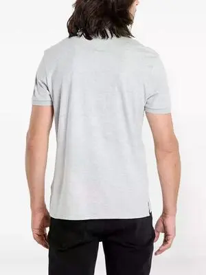 Tommy Hilfiger Logo-embroidery Polo Shirt - Grey