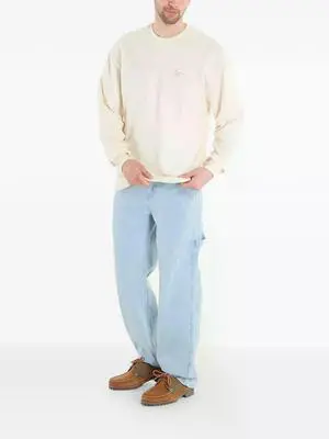 KARL KANI Waffle Knit Long Sleeve T-shirt