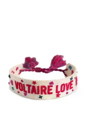 Zadig&Voltaire Woven Friendship Bracelet - Neutrals