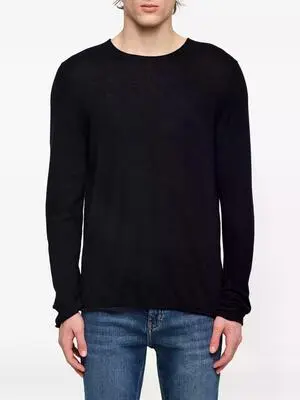 Zadig&Voltaire Teiss Graphic Print Cashmere Sweater