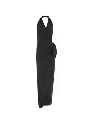 CORTANA Mona Wrap Dress - Blue