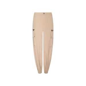L'Agence Greer Nylon Cargo Jogger Pants - Praline