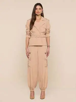 L'Agence Calida Windbreaker Trench Coat