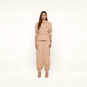L'Agence Calida Windbreaker Trench Coat
