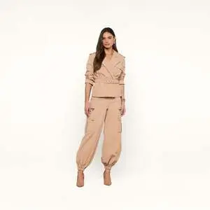 L'Agence Calida Windbreaker Trench Coat