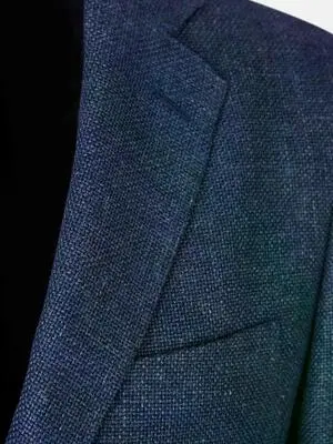 Scabal Kenton Single-breasted Jacket - Blue