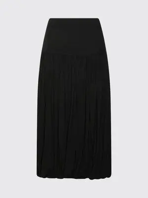TOTEME High-waisted Pleated Midi Skirt In Viscose