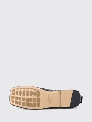 Bottega Veneta Charlotte Woven Ballet Flats - Coffee