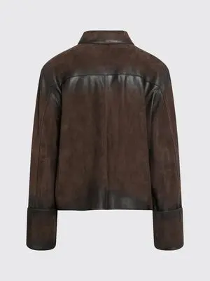 Loewe Leather Jacket - Brown