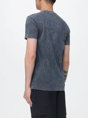 Dolce & Gabbana Slim Fit Cotton Crewneck T-shirt With Contrast Logo Print