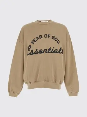 Fear Of God Relaxed Fit Crewneck Cotton Jumper With Logo