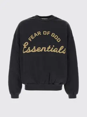 Fear Of God Relaxed Fit Crewneck Cotton Jumper With Logo