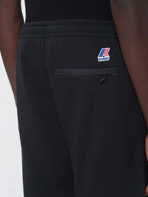 K-WAY Cotton Jogging Shorts - Black