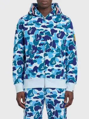 A BATHING APE Camouflage Zip-up Hoodie